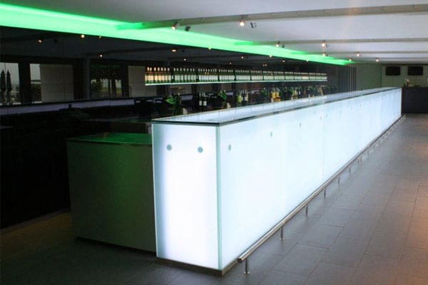 Project Highlight | LED backlit bar with control | Goodwood